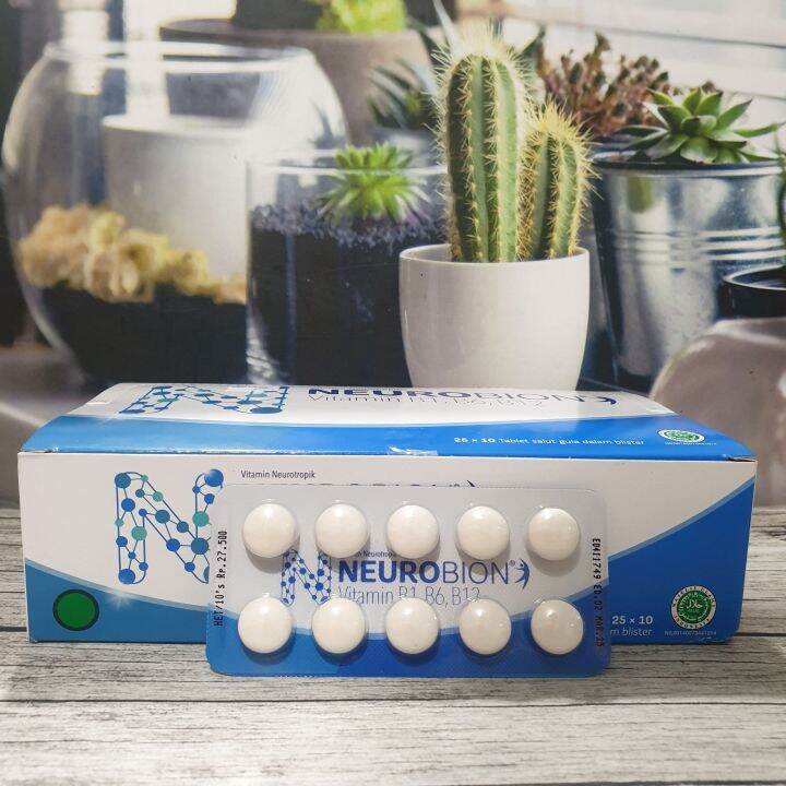 Neurobion Putih - Vitamin Neurotropik Blister 10 Tablet | Lazada Indonesia