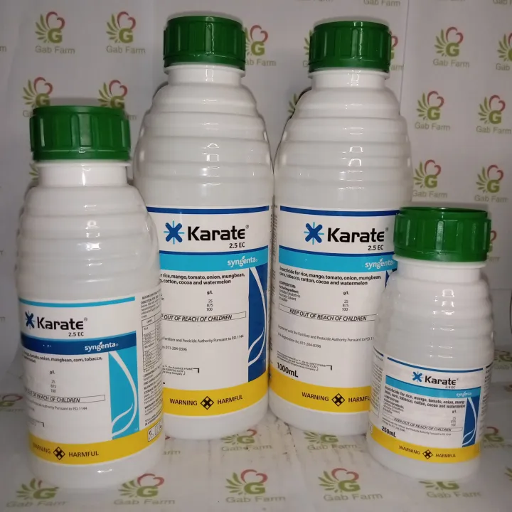 Syngenta Karate 2.5 EC (1 Ltr) (500 ml) (250 ml) | Lazada PH