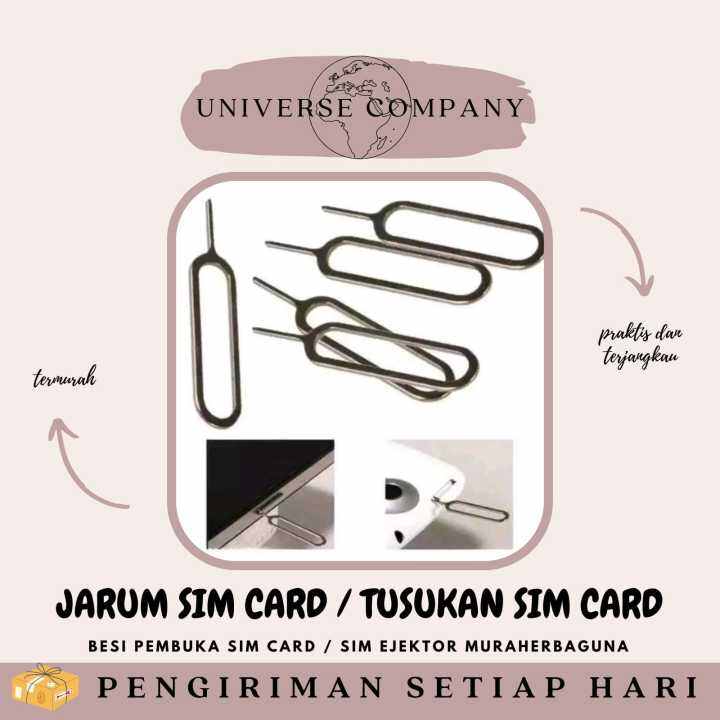 [UC] JARUM SIM CARD / TUSUKAN SIM CARD / BESI PEMBUKA SIM CARD / SIM ...