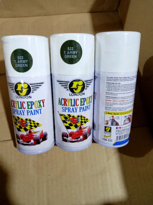 Pilok Pilox Cat RJ Army Green 522 Hijau Army Hijau Tentara 150cc Cat ...