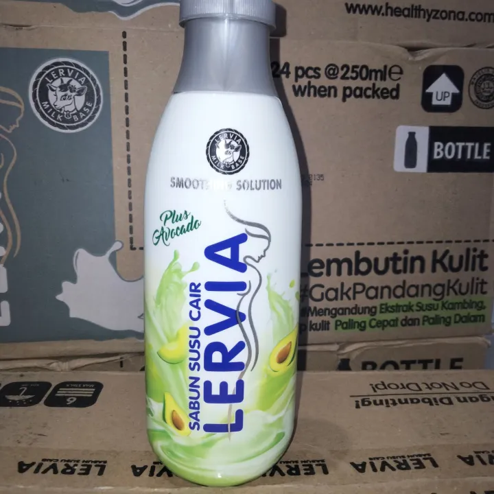 Lervia sabun cair botol avocado 250ml ex 2024 | Lazada Indonesia