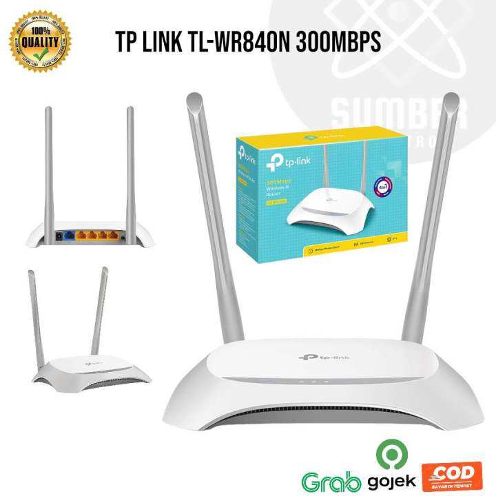 TP-LINK TL-WR840N 300Mbps Wireless N Router antena router digital Best ...