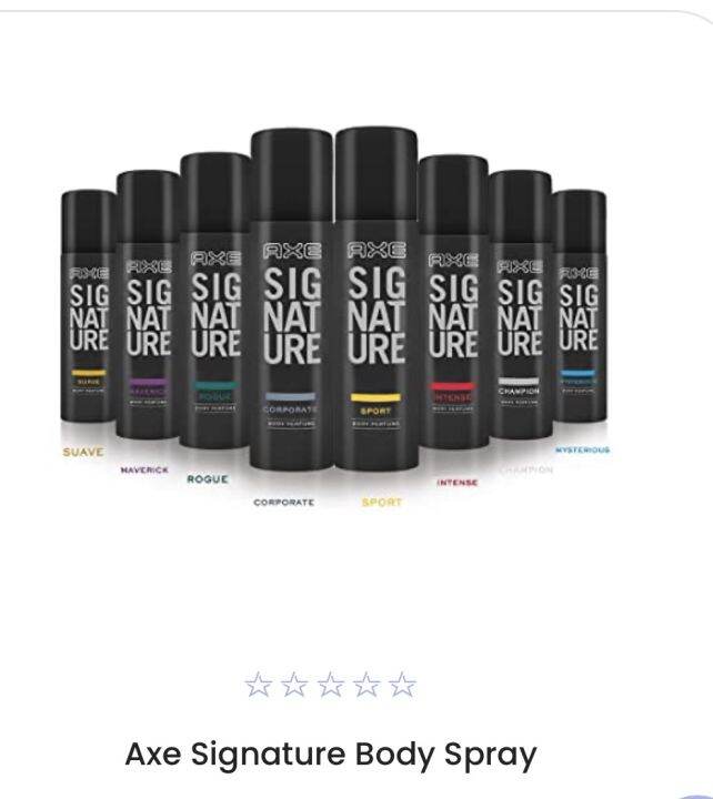 Axe Signature Body Parfume 122ml | Lazada PH