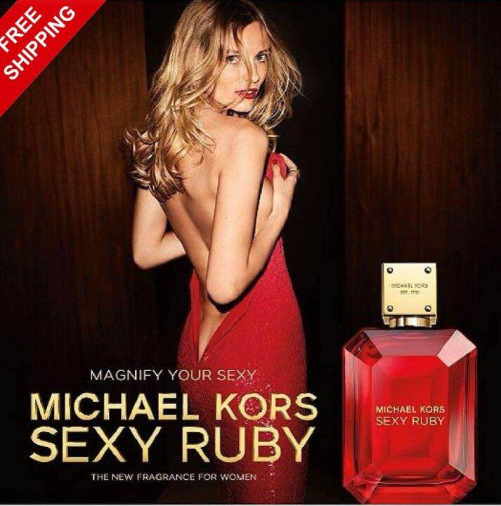 น้ำหอมผู้หญิง Michael Kors sexy ruby edp 100ml. กล่องซีล | Lazada.co.th