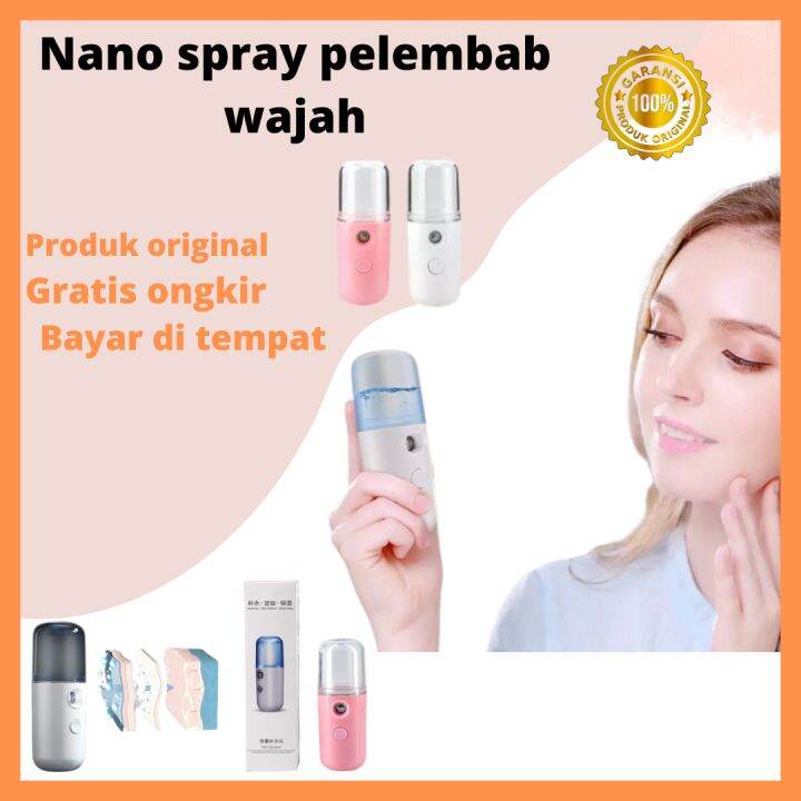 Nano Spray Mini Mist Pelembap Wajah Portabel Perawatan Kecantikan Facial Humidifier Beauty Spray ...