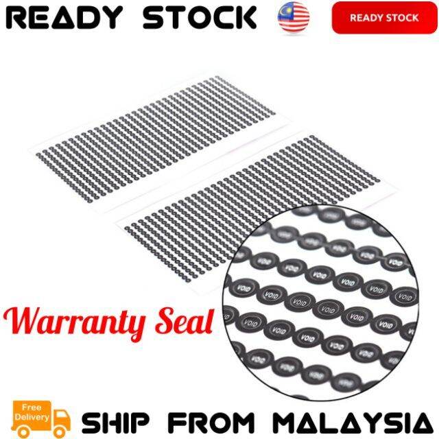 1000Pcs Warranty Seal Void Security Labels Removed Tamper Evident ...