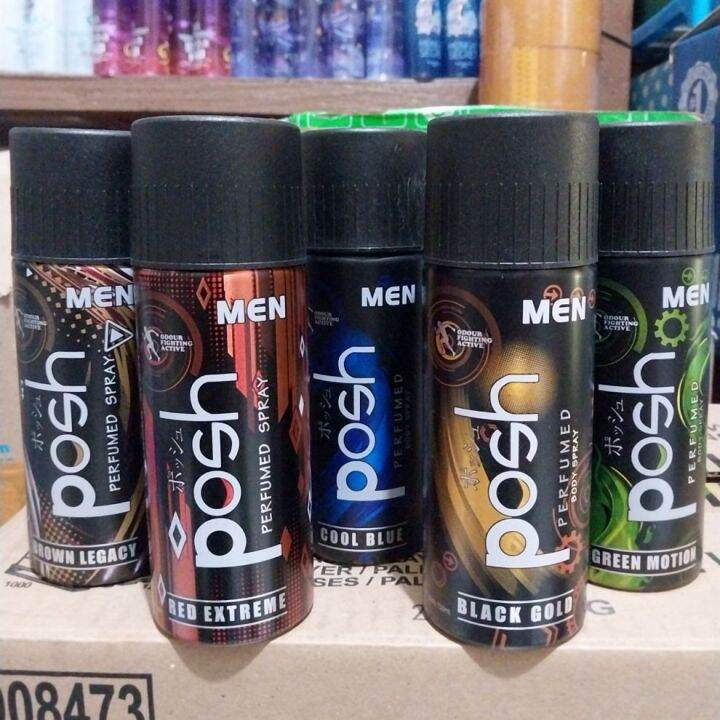 Posh Men Perfumed Body Spray 150ml | Lazada Indonesia