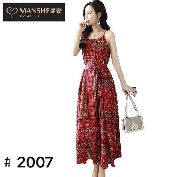 Spaghetti Red Dress | Lazada PH