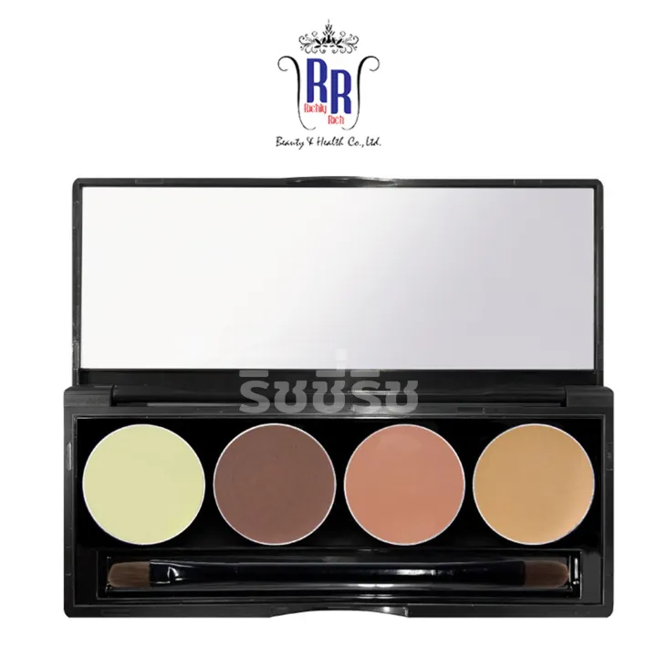 MTI SIGN COLLECTION MICROBASE PALETTE MTI ซายคอลเลคชั่น ไมโครเบส พาเลท ครีมรองพื้นเนื้อครีม 4 สี ...