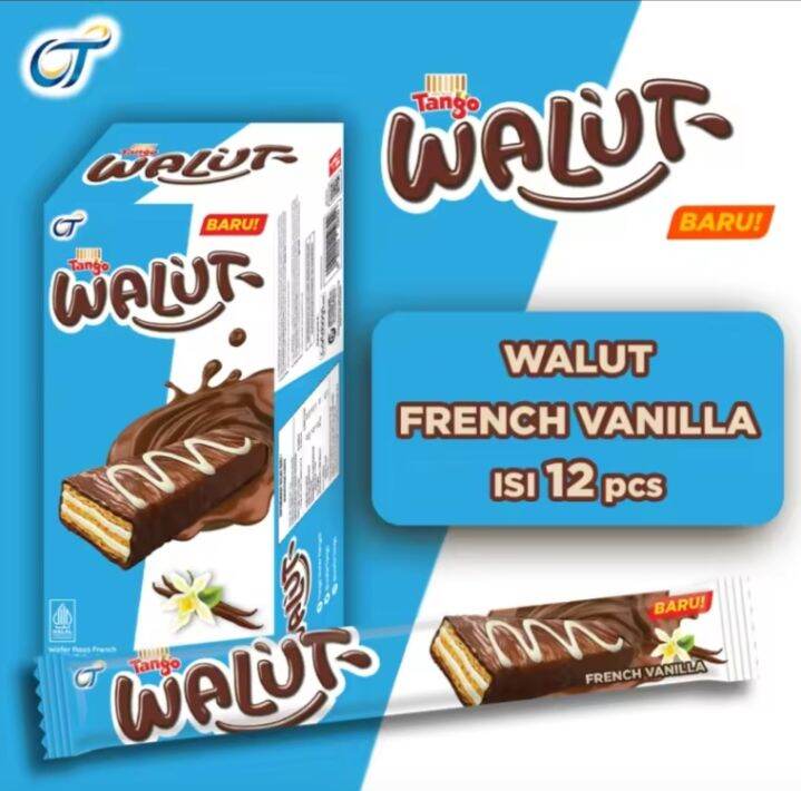 Tango Wafer Walut French Vanilla 15gr (1box isi 12 pcs) | Lazada Indonesia