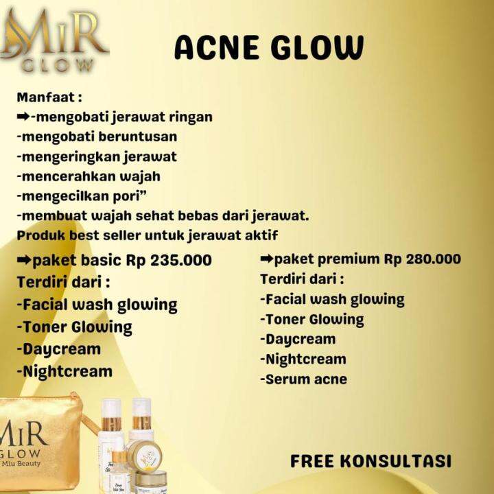 premium acne glow | Lazada Indonesia