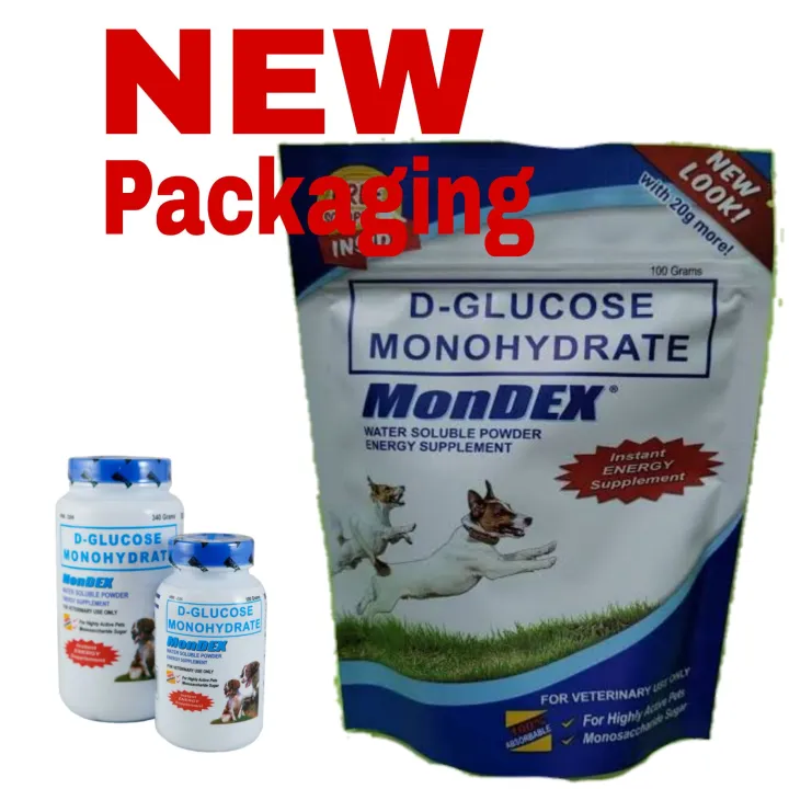 100G Mondex Dextrose Powder For Dogs And Cats Energy Supplement D ...