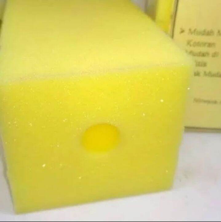 Refill Busa Kotak Kuning Sponge Spons Media Filter Aquarium | Lazada ...