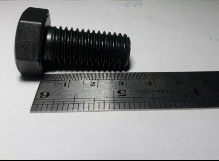 BAUT BAJA M16X30. BAUT MUR HTB 8.8 M16 X 30 FULL DRAT. | Lazada Indonesia