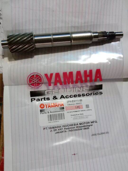 Yamaha genuine primary gear Drive axle for (mioi125/M3/MiO soul i125 ...