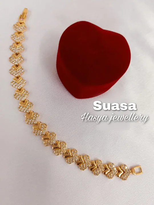 SUASA COP 916-GELANG TANGAN SUASA//BRACELET EMAS SUASA,GELANG EMAS ...