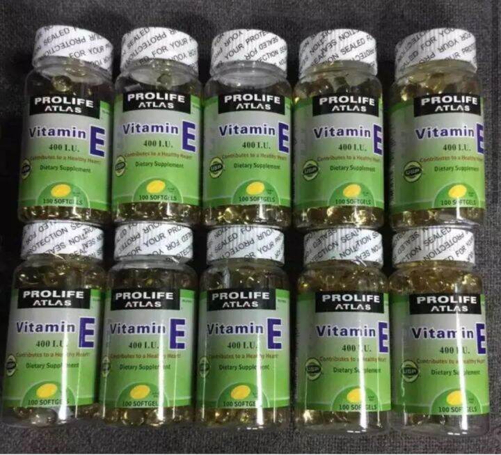 (PROLIFE) Atlas Vitamin E 400IU Set of 10's | Lazada PH