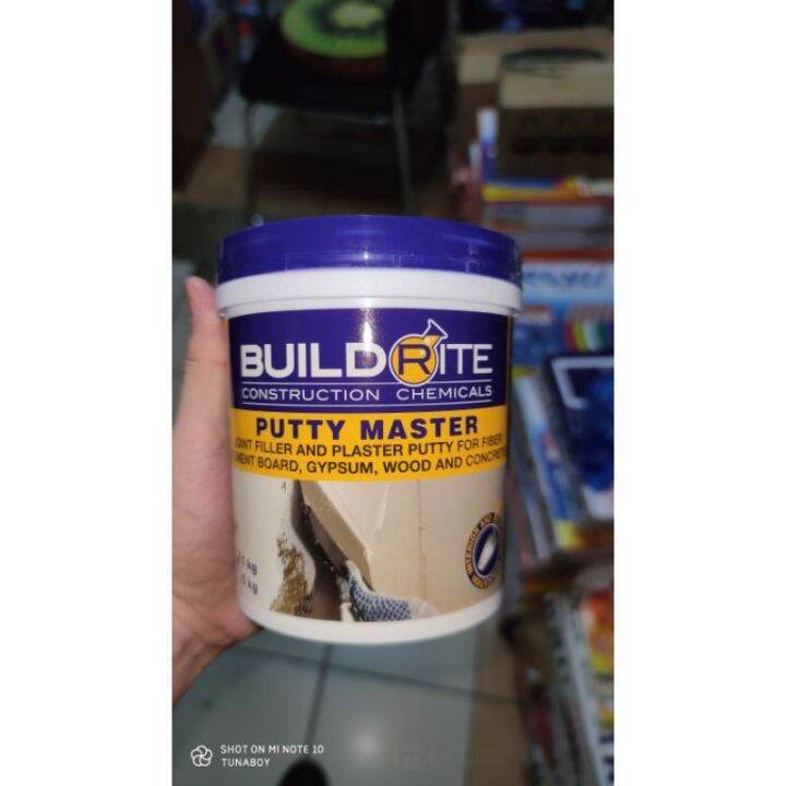 BUILDRITE PUTTY MASTER Joint Filler And Plaster Putty 1 KG | Lazada PH