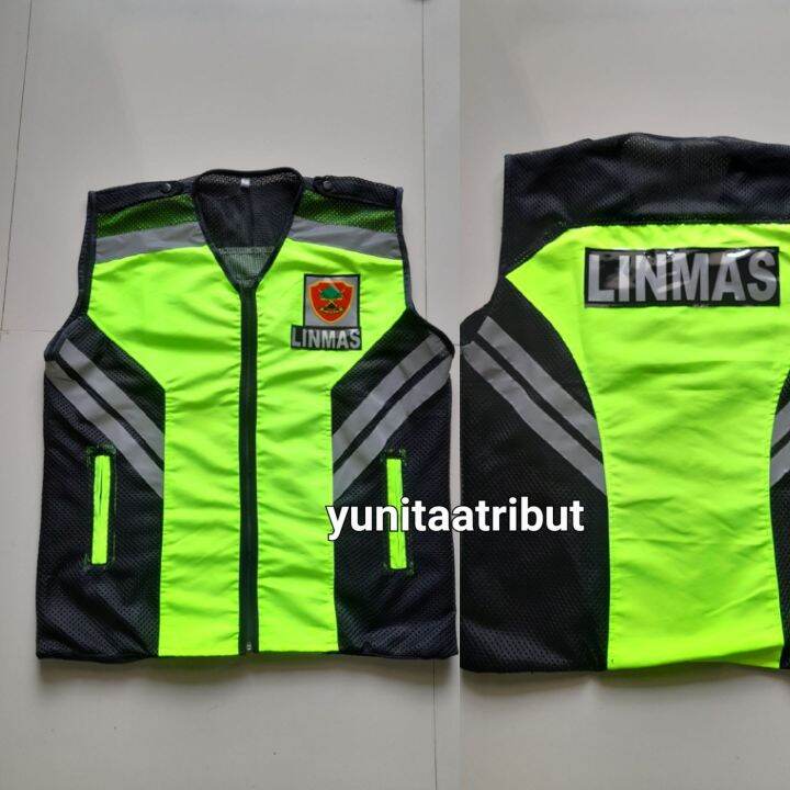 Rompi Linmas Full Logo Sablon | Lazada Indonesia
