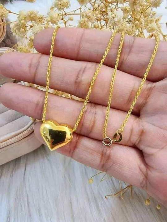 18k Saudi Gold Big Ivana Rope Chain | Lazada PH