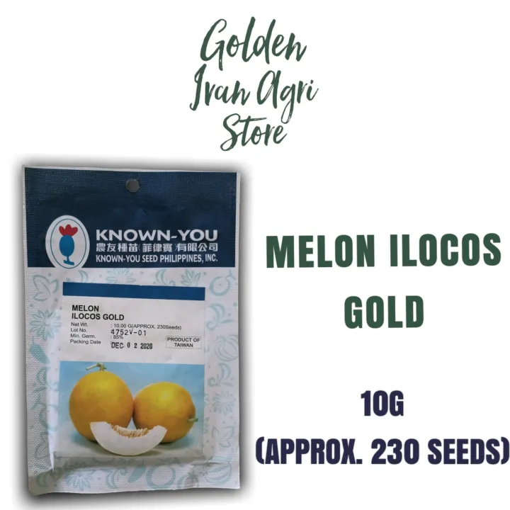Known You Melon Ilocos Gold 10G | Lazada PH