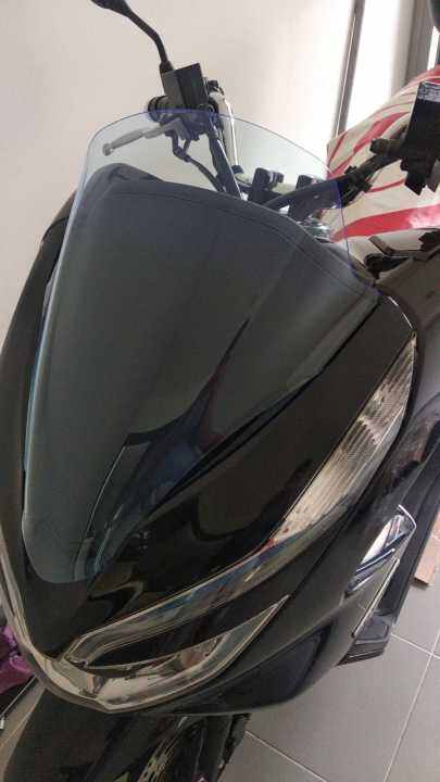 WINDSHIELD PCX 150 STANDAR BLUE ICE/VISOR HONDA PCX 150 | Lazada Indonesia