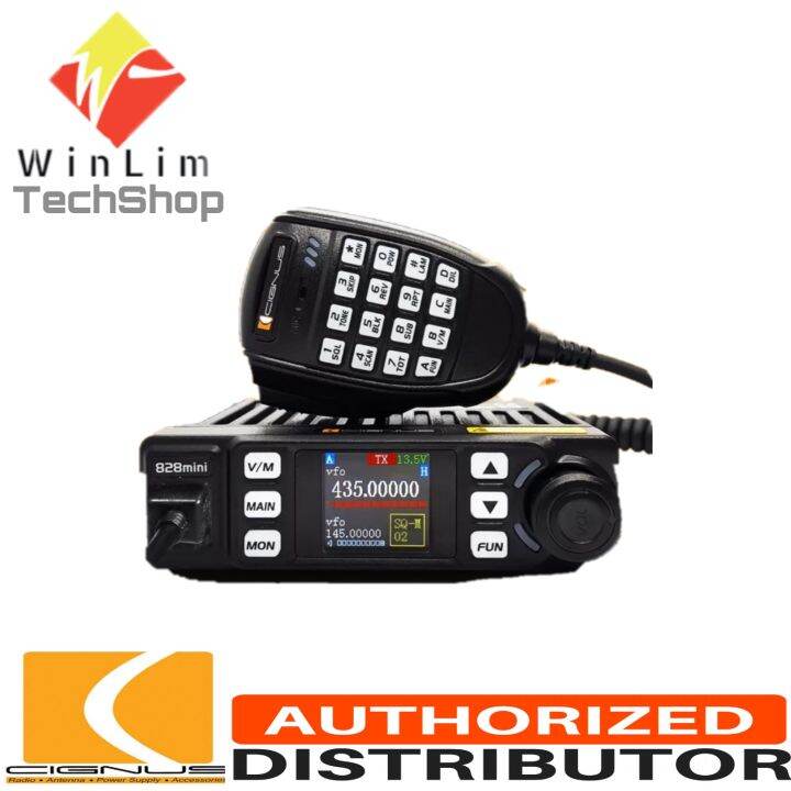 Cignus CG-828UV Mini Base RadioDual Band (Mobile Radio) | Lazada PH