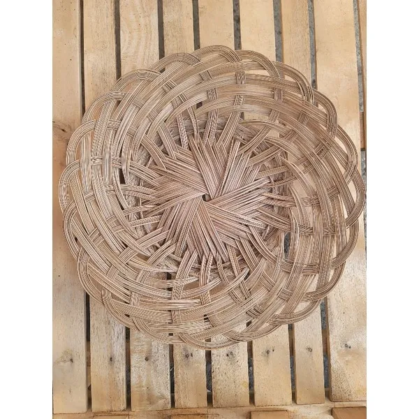 NATIVE LANSAY COCO MIDRIB RATAN PLATE REUSABLE FOR PARTY EVENTS | Lazada PH