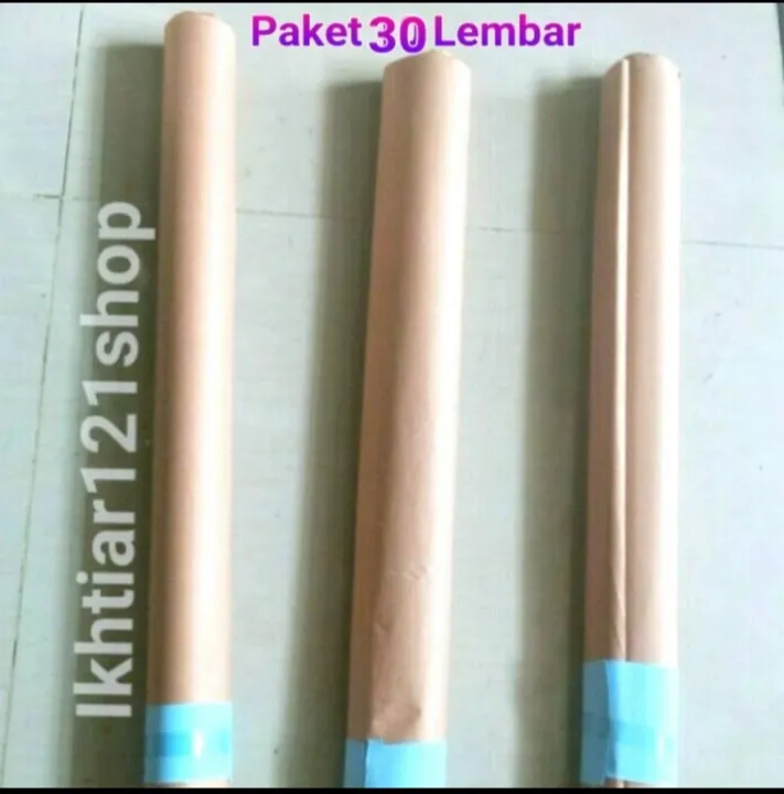 (COD)paket 30 Lembar Kertas sampul cokelat kertas cokelat packing ...