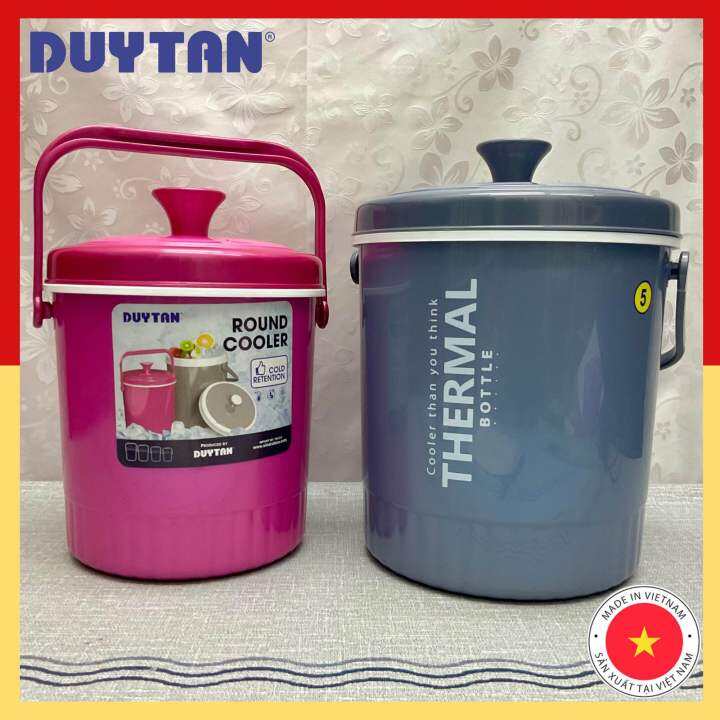 Round Cooler 3L/5L / Round Tropica Cooler Box/ Thermal Ruce Bucket ...