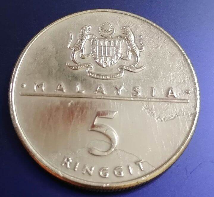 1989 Malaysia Rm5 CHOGM old coin | Lazada