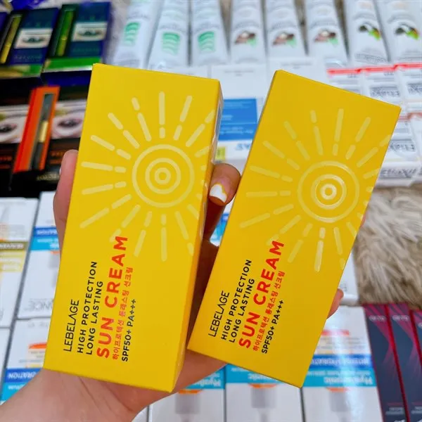 Kem chống nắng Lebelage High Protection Long Lasting Sun Cream SPF50 ...