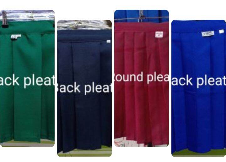 SCHOOL UNIFORM PALDA (back/round pleats) | Lazada PH