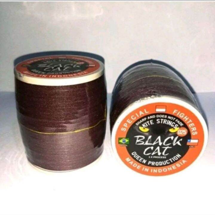 Senar Gelasan Layangan BLACK CAT 1600 Yard 025 terlaris premium ...