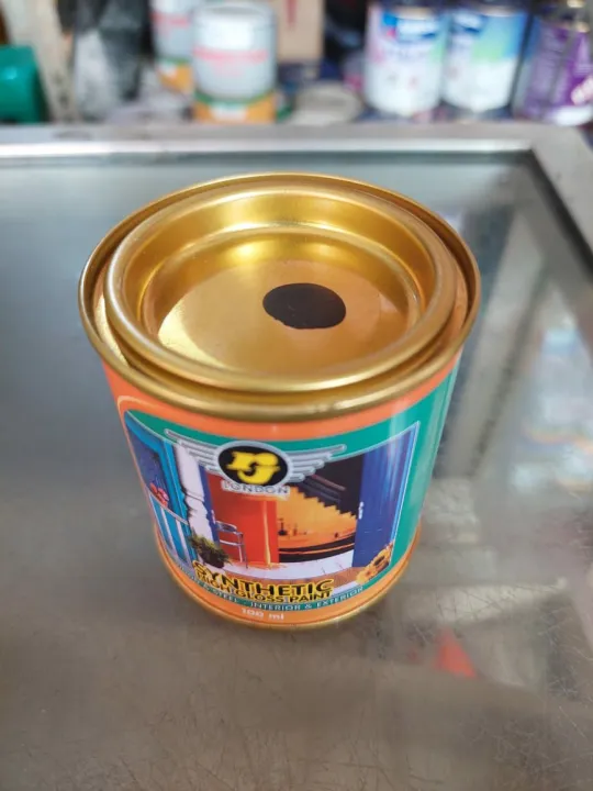 CAT MINYAK RJ SINTHETIC HI GLOSS HITAM DOFF 100ML | Lazada Indonesia