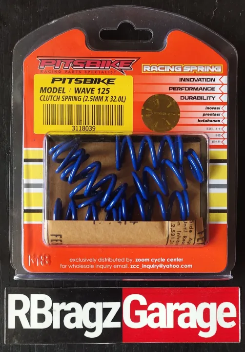 Pitsbike Clutch Spring - Wave 125 / XRM 125 / RS 125 / Smash | Lazada PH