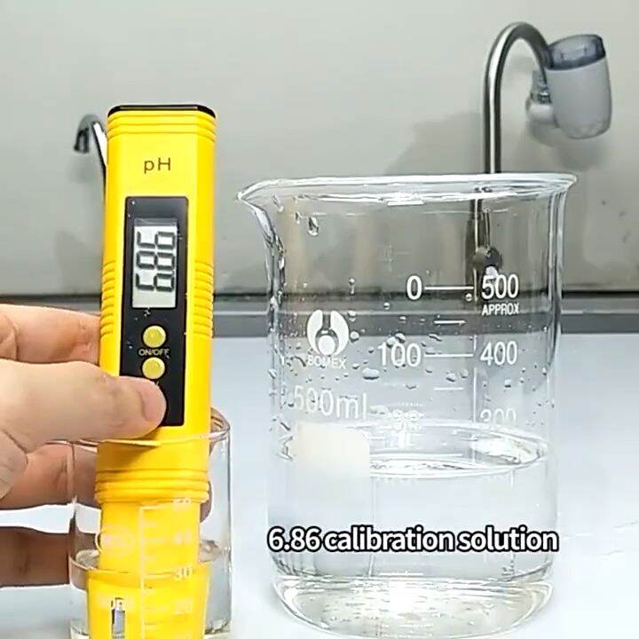 Portable Precision PH Meter + Digital LCD Water Purity TDS EC Meter ...