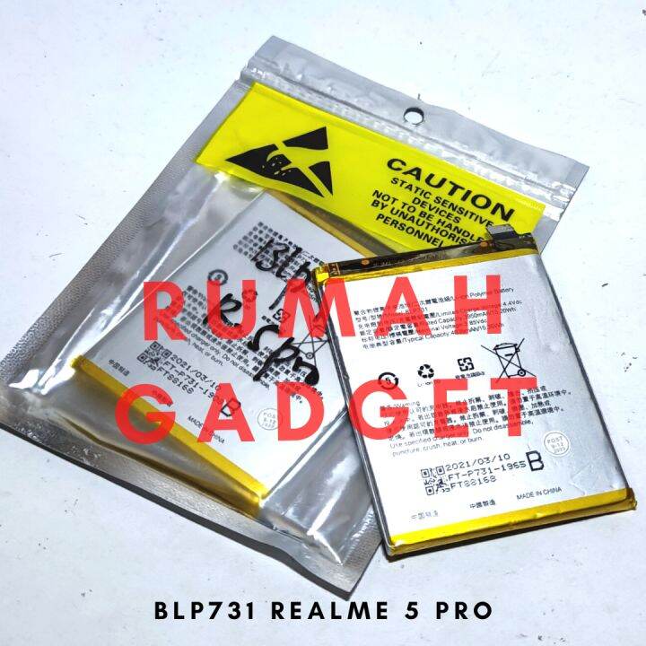 BATERAI REALME 5 PRO/BLP731 REALME XT/BLP741 BATTERY | Lazada Indonesia