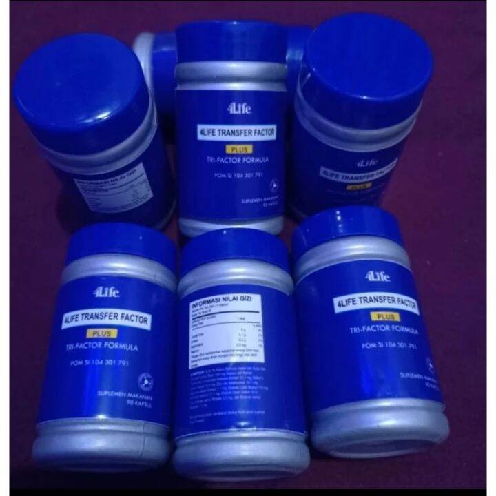 Paket combo 4life transfer factor plus TF Tri-Factor Formula | Lazada ...