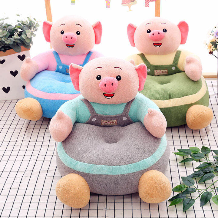 Children's Pig Sofa Cartoon Animal Giraffe Sitting Stool Small Sofa ...