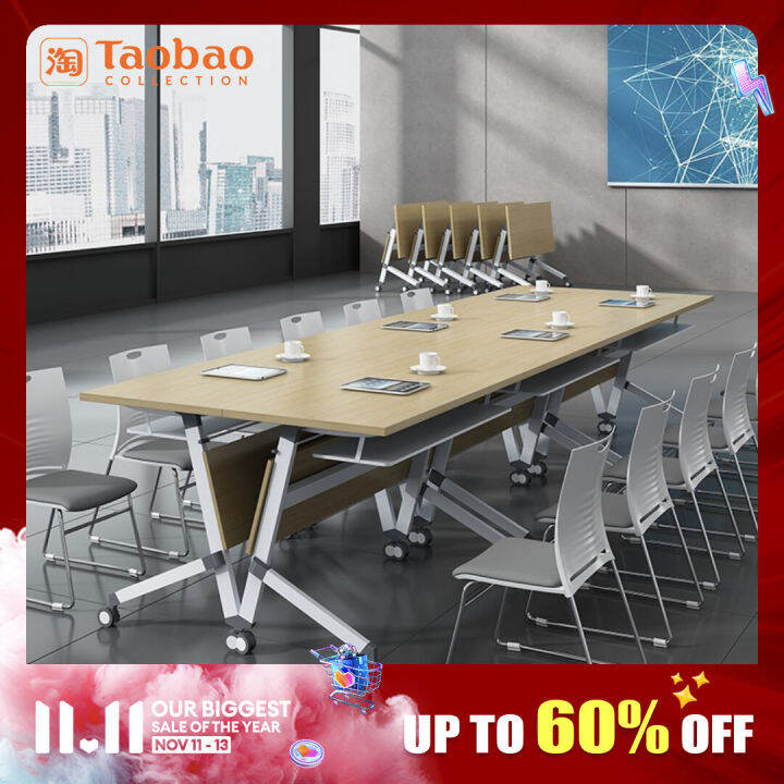 Folding Training Table Mechanism Table Desk Free Splicing Small ...