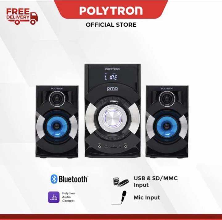 Polytron Speaker Bluetooth PMA 9527 Karoke | Lazada Indonesia