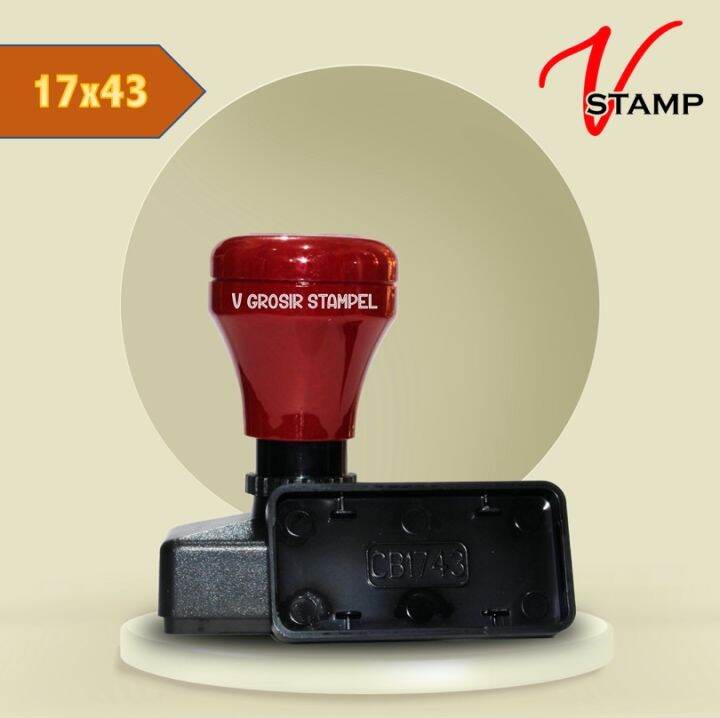 Gagang Stempel Warna Ukuran 1755 MM / GROSIR BAHAN STEMPEL FLASH CB 1,7 ...