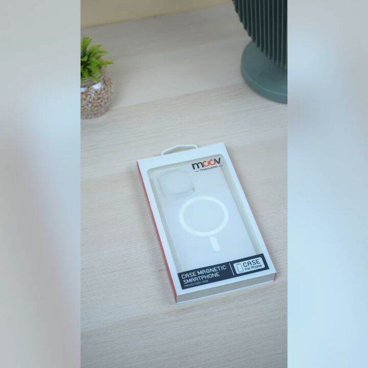 [$บ.คูปองใต้สินค้า] Moov CS01 Magnetic Case เคสแม่เหล็ก MagCharge Phone 12 / 12 Pro / 12 Pro max ...