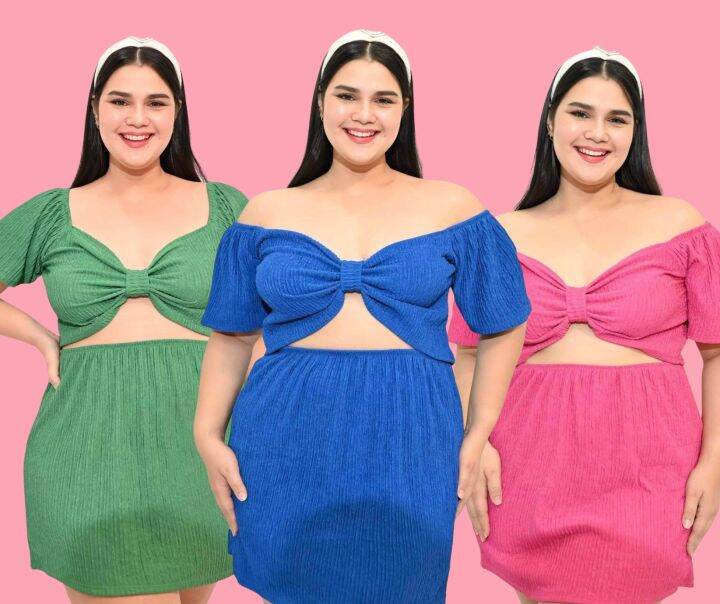 PLUS SIZE GEORGINA SET | Lazada PH