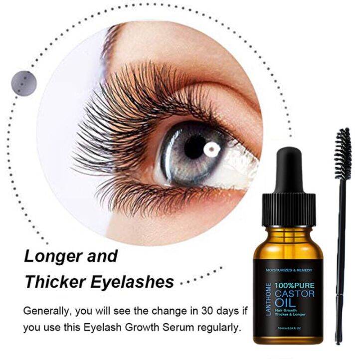 Lanthome Eyelash And Eye Growth Serum Penumbuh Bulu Mata Dan Alis 10 Ml