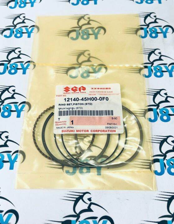 Original Piston Ring Set Standard Smash 115 | Lazada PH