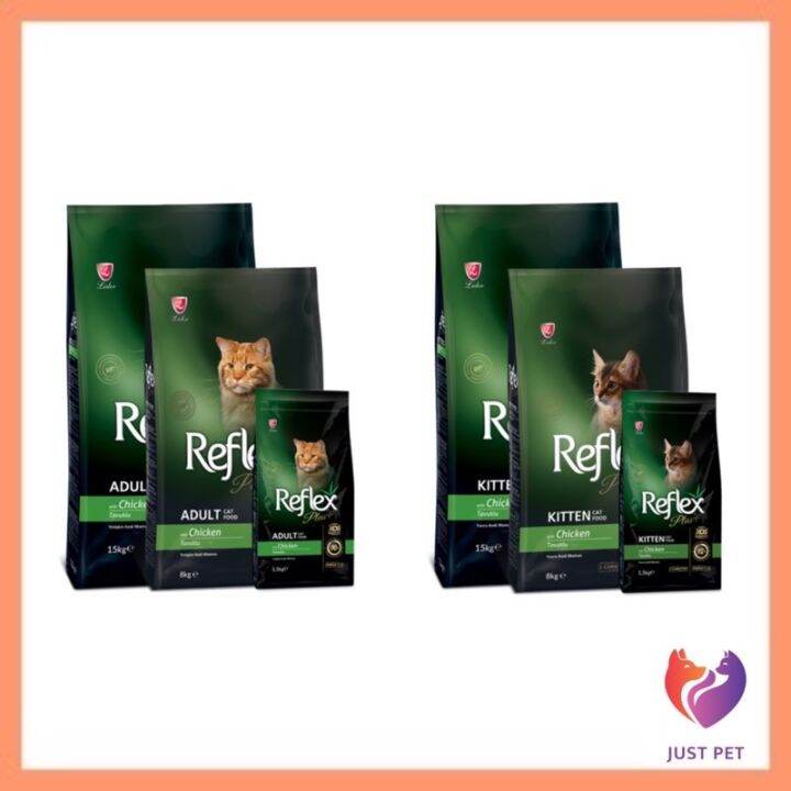 Reflex plus adult/kitten chicken 8kg | Lazada