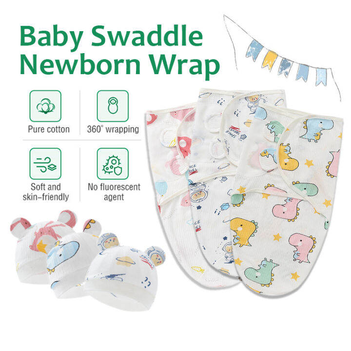 [Ready Stock] Baby Swaddle Newborn Wrap Bedung Bayi Bedung Baby ...