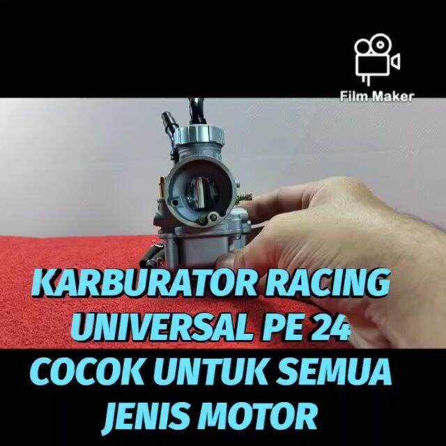 KARBURATOR RACING ASLI ORIGINAL KEIHIN PE24 BISA UNTUK SEMUA JENIS MOTOR KARBU CARBU CARBURATOR ...